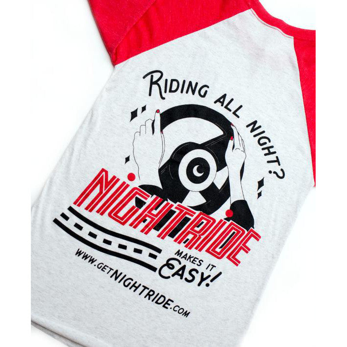NightRide Raglan (Baseball Tee)